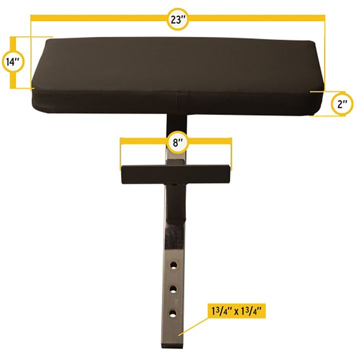 Body Solid Preacher Curl Attachment GPCA1 Benches