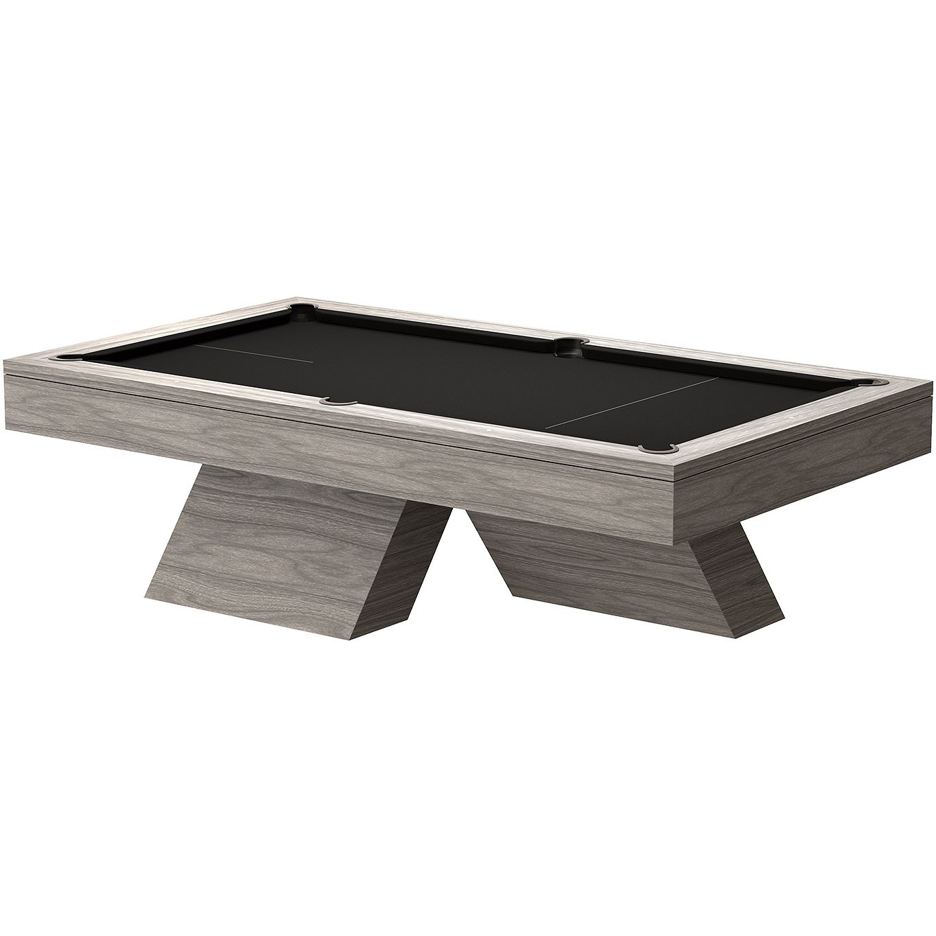 Bilhares Carrinho Chi Modern Billiard Table | Ash Wood Grey Finish | 8 ...