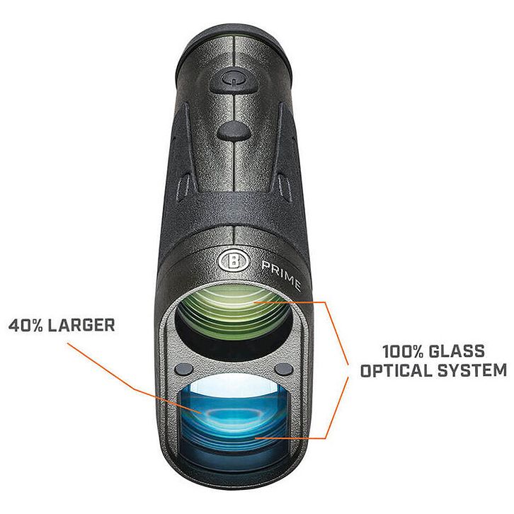Bushnell 6x23.5mm Prime 1300 Laser Rangefinder, Black Lrf Advanced ...