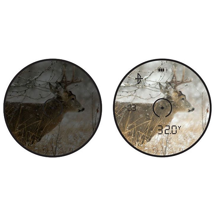 Bushnell 6x23.5mm Prime 1300 Laser Rangefinder, Black Lrf Advanced ...