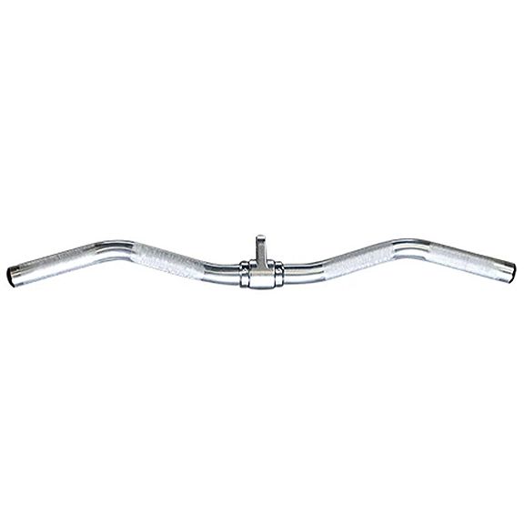 Body Solid Curl Bar Lat Attachment Rotating Strength Training Accessories
