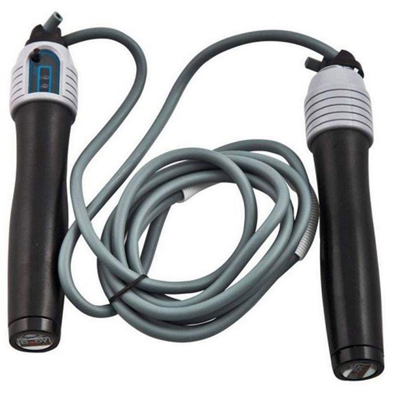 Body Sculpture Deluxe Skip Rope with Counter - Black Skipping Ropes
