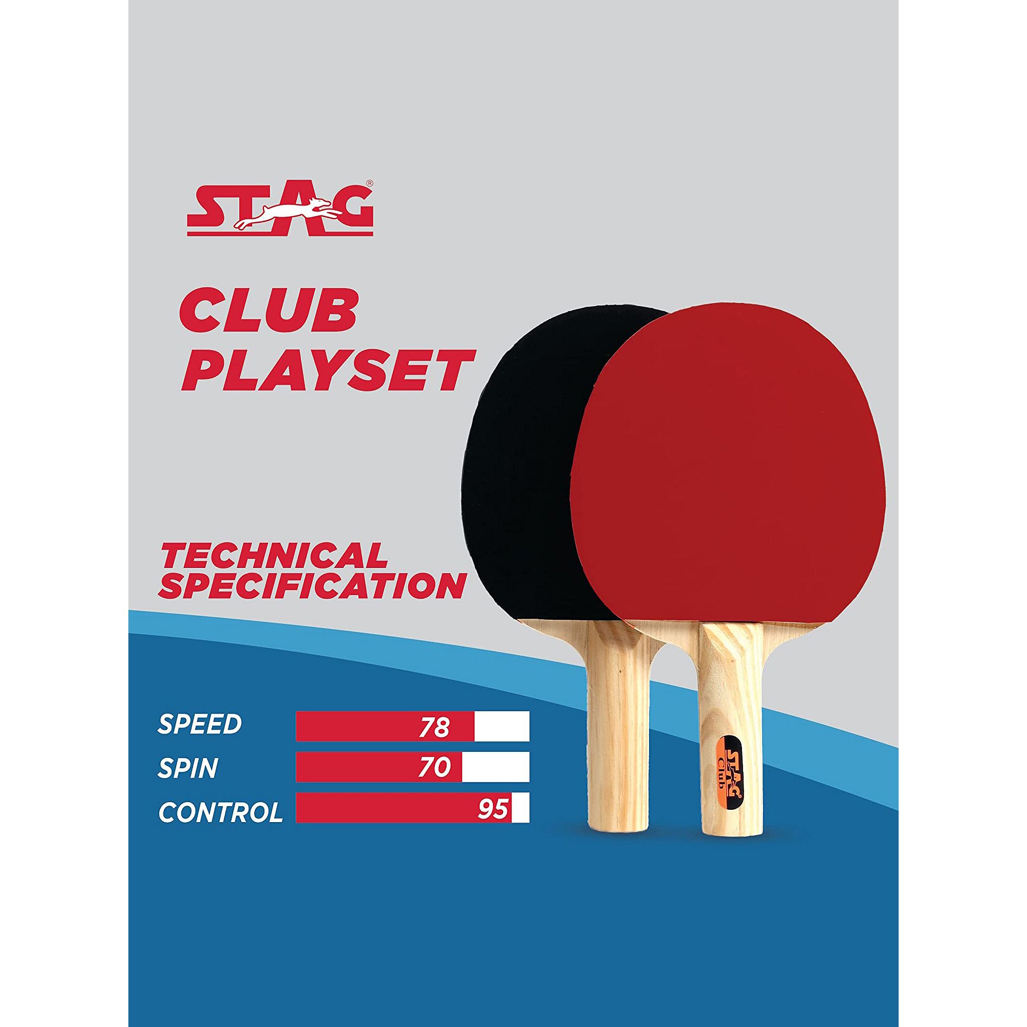 Stag Club Professional Table Tennis Set | Active Fitness Store