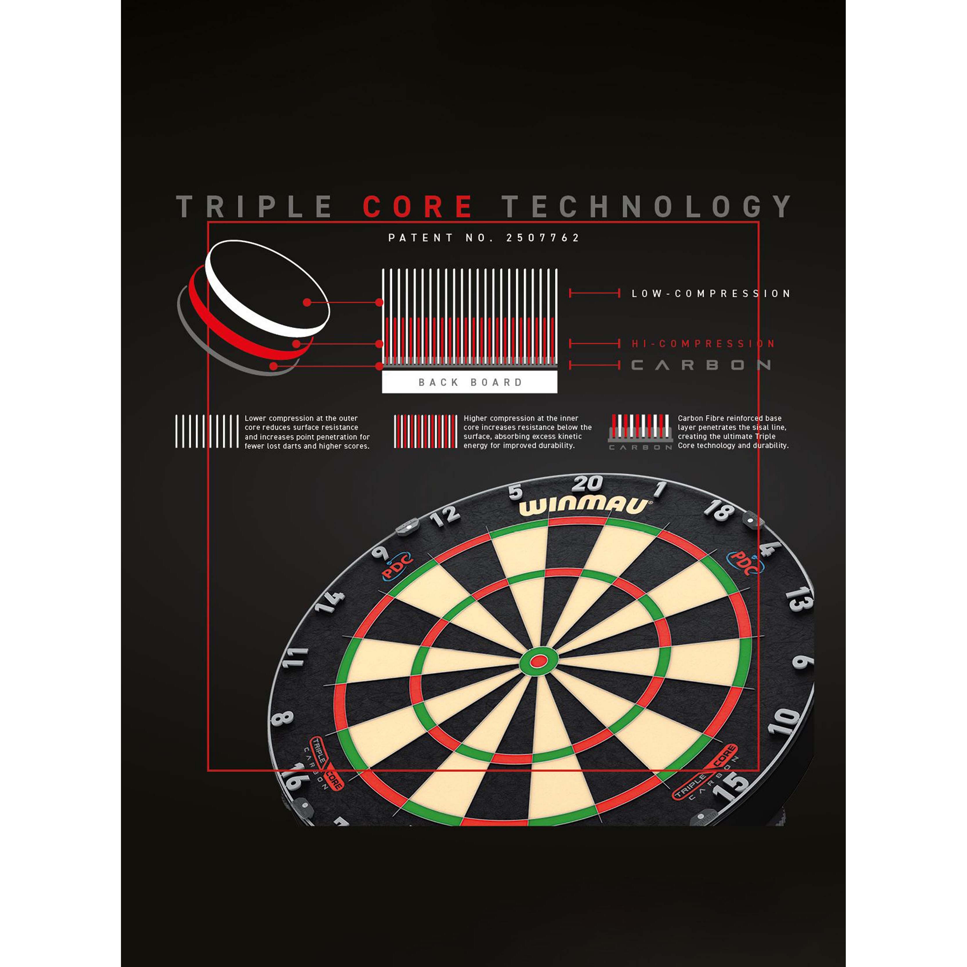 Winmau Blade 6 Triple Core Dartboard | Active Fitness Store