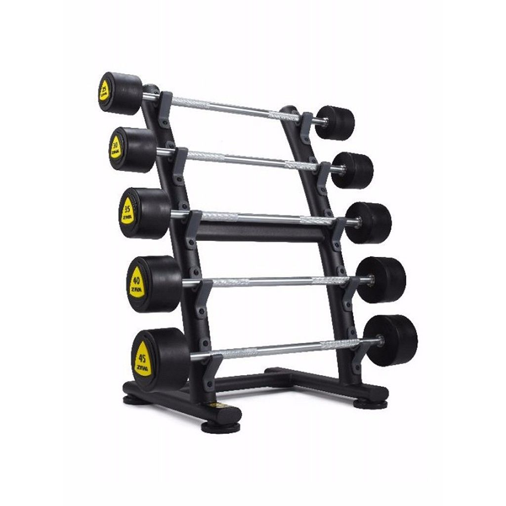 Ziva ST 5 Piece Vertical Barbell Rack Weight Racks & Storage