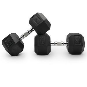 Anvil Rubber Hex Dumbbell | 2.5 Kg - 25 Kg set | Active Fitness Store