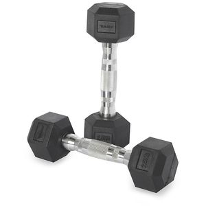 Anvil Rubber Hex Dumbbell | 2.5 Kg - 25 Kg set | Active Fitness Store