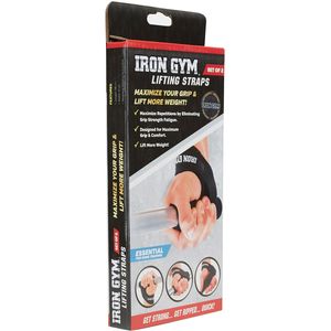 Iron Gym Lifting Straps With Comfort Pad | Active Fitness Store